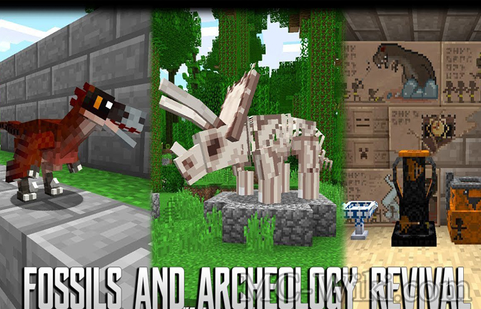 Fossils And Archeology Revival Mod Minecraft Mc Wiki